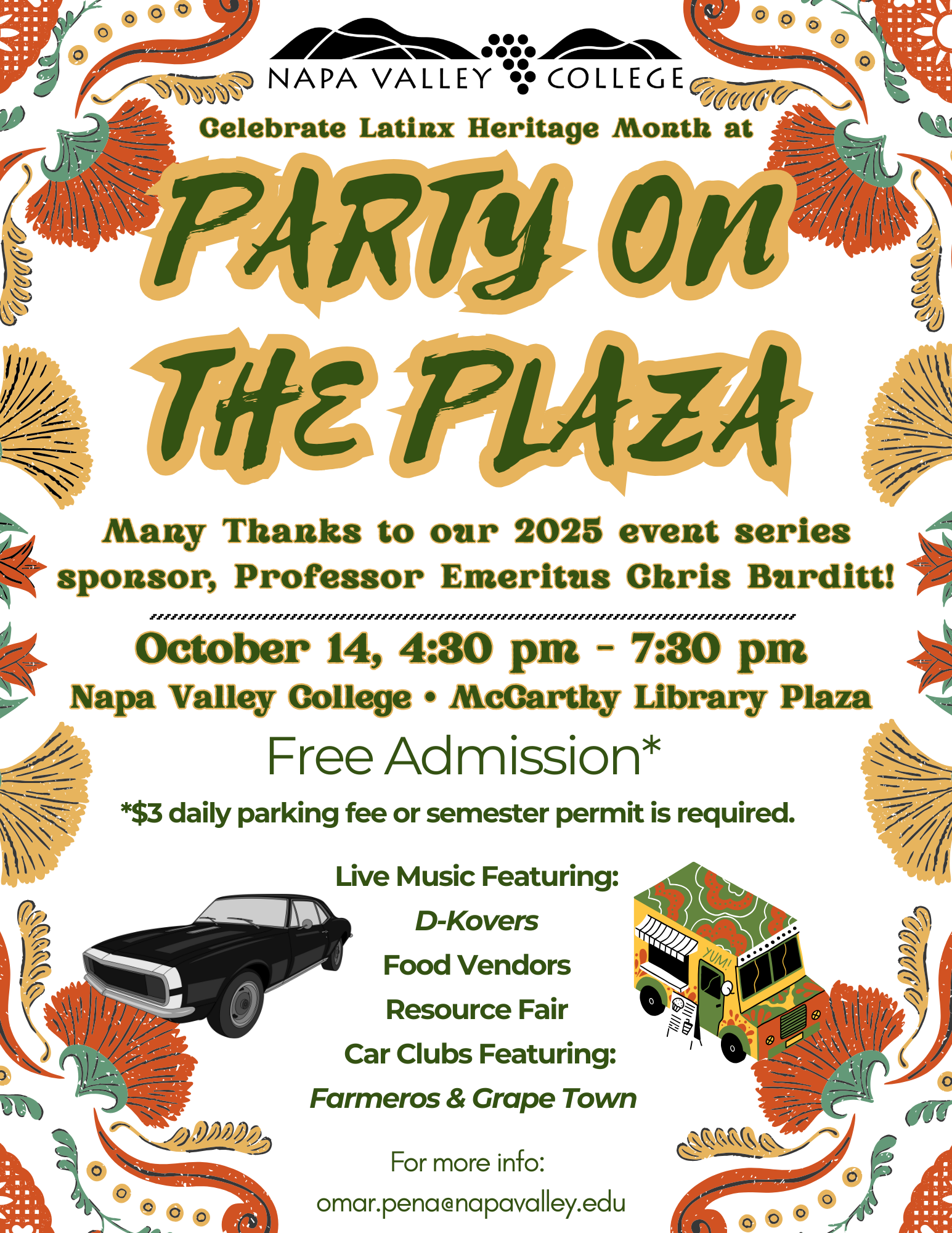 Party On The Plaza: Celebrate Latinx Heritage Month — Napa Kids